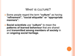 Lecture 3 culture and diversity culture and identity | PPTX