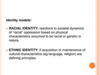 Examples Of Ethnic Identity