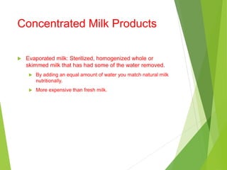 Types of milk -milk processing - Storage | PPTX | Desserts and Baking ...