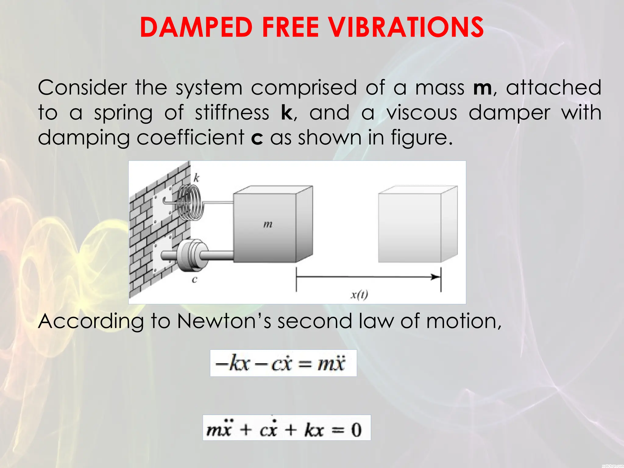 Lecture 3a (Damped free vibrations).pptx