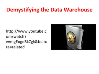 Data Warehousing, Data Mining & Data Visualisation | PPT | Databases | Computer Software and ...