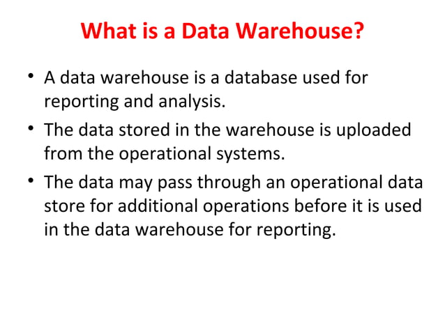 Data Warehousing, Data Mining & Data Visualisation | PPT | Databases ...