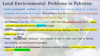 Environmental Problems (Local, Regional, and Global Levels) | PPTX