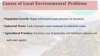 Environmental Problems (Local, Regional, and Global Levels) | PPTX