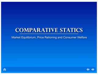 Comparative Statics | PDF