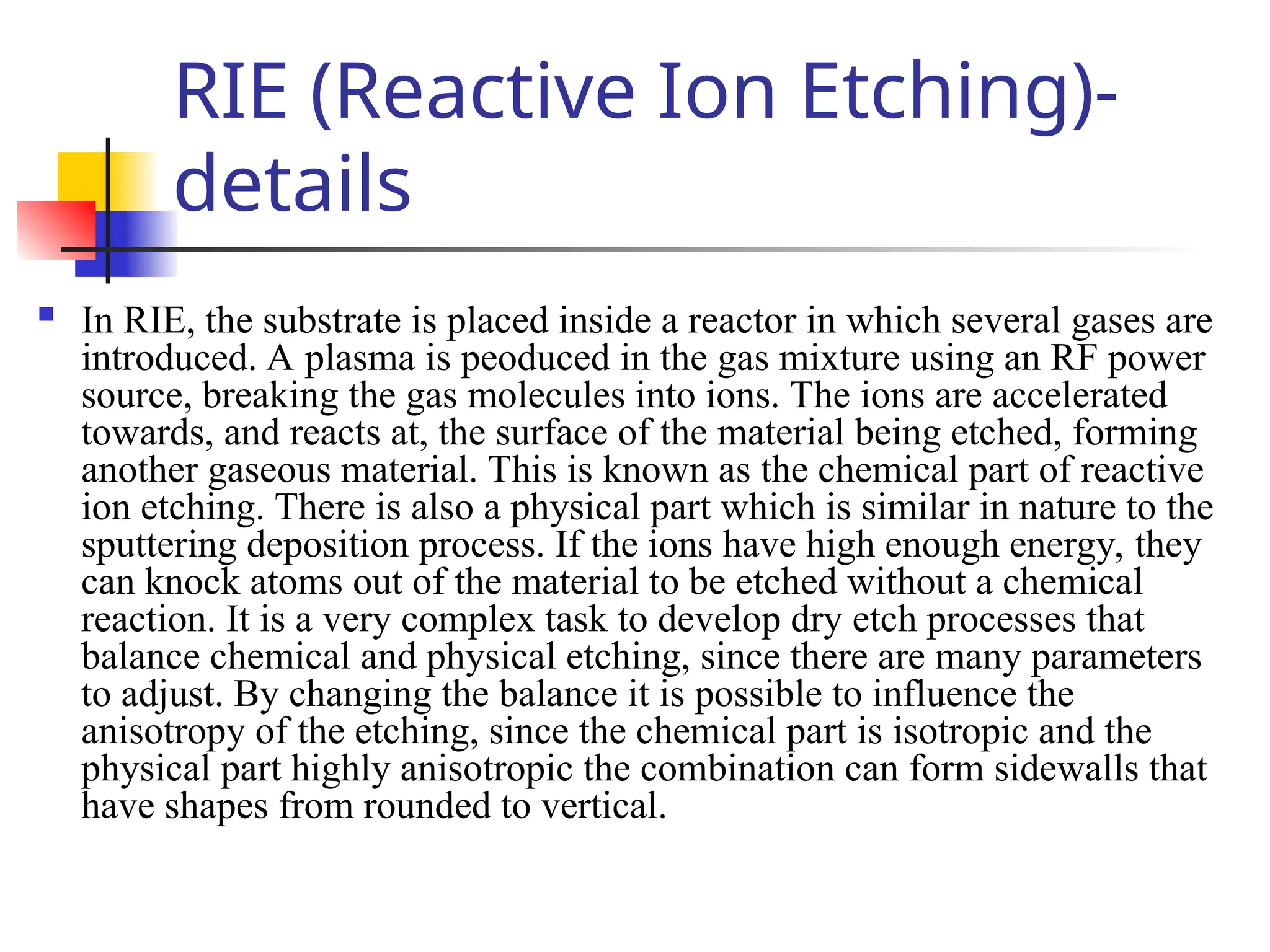 ME 463 Micro-Nanotechnology Etching CCNY | PPT