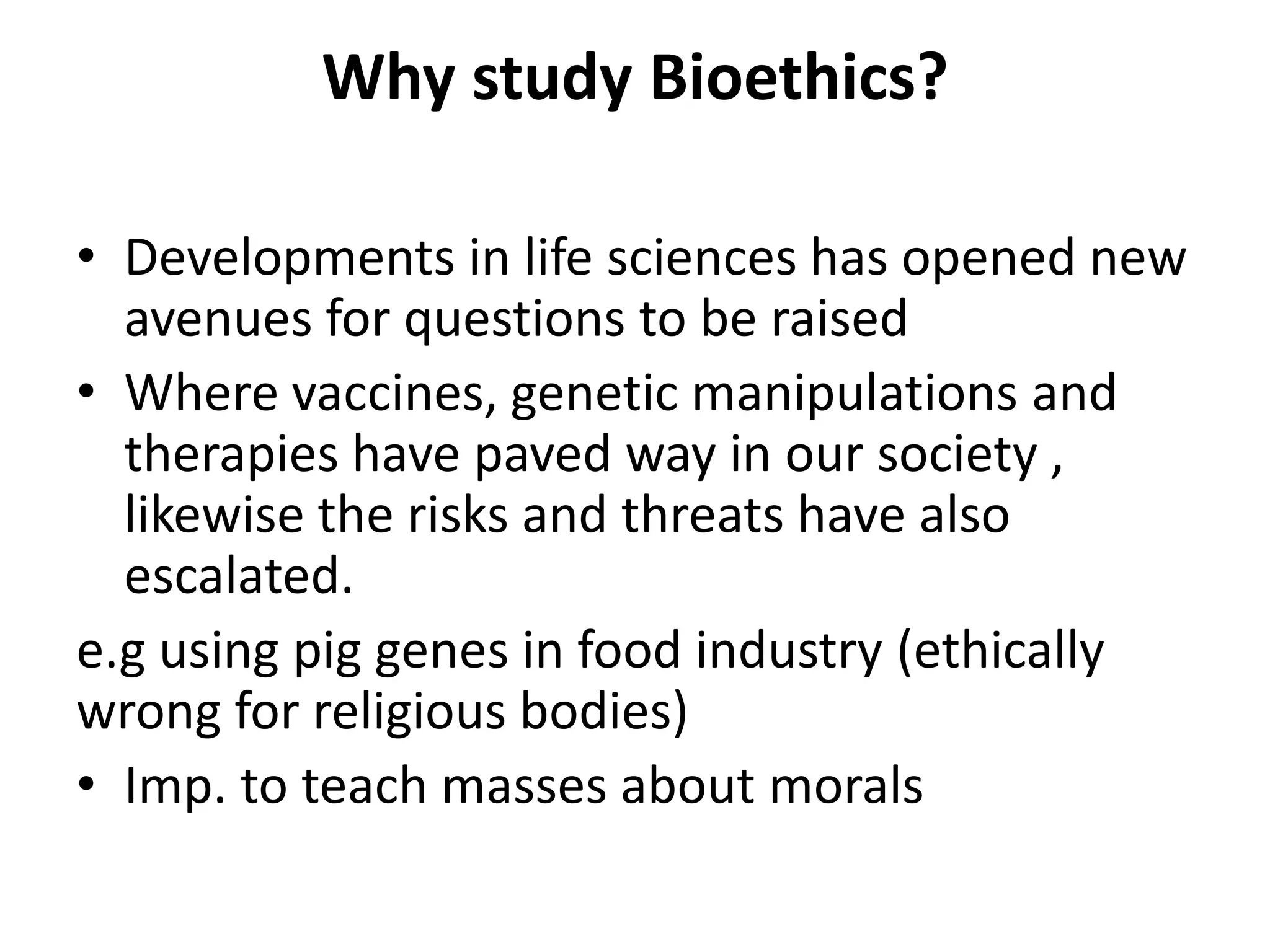 Lecture 3 ethics and bioethics | PPTX