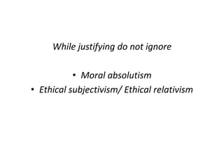 Lecture 3 ethics and bioethics | PPT