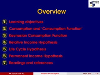 Theories of Consumption_Extended Version | PDF