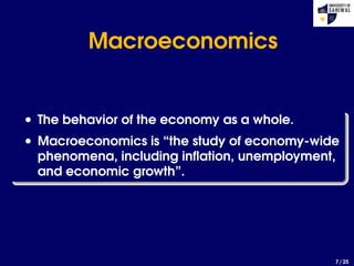 The Economies in Aggregate | PPT