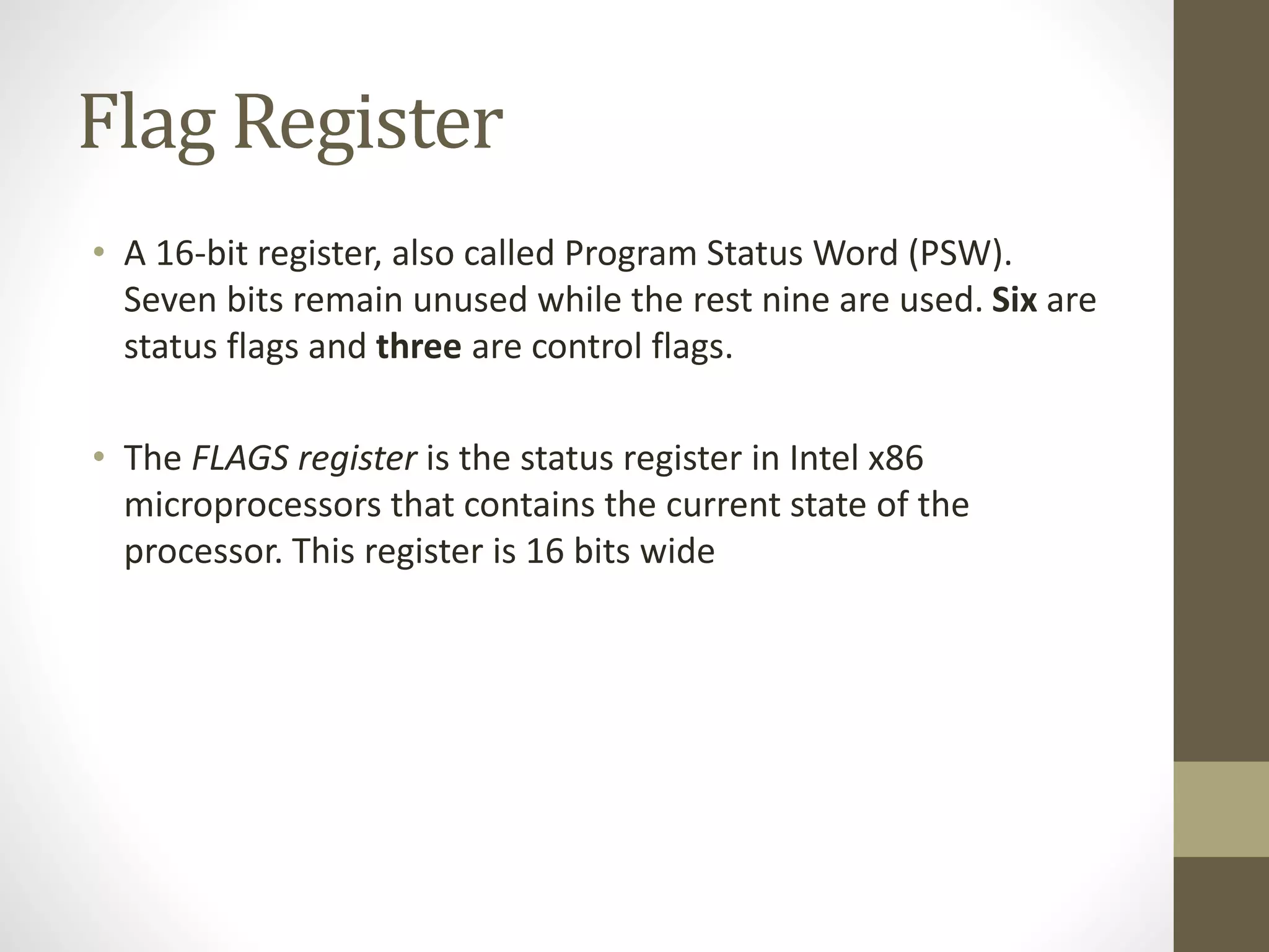 Lecture #3 Flag Register.pptx