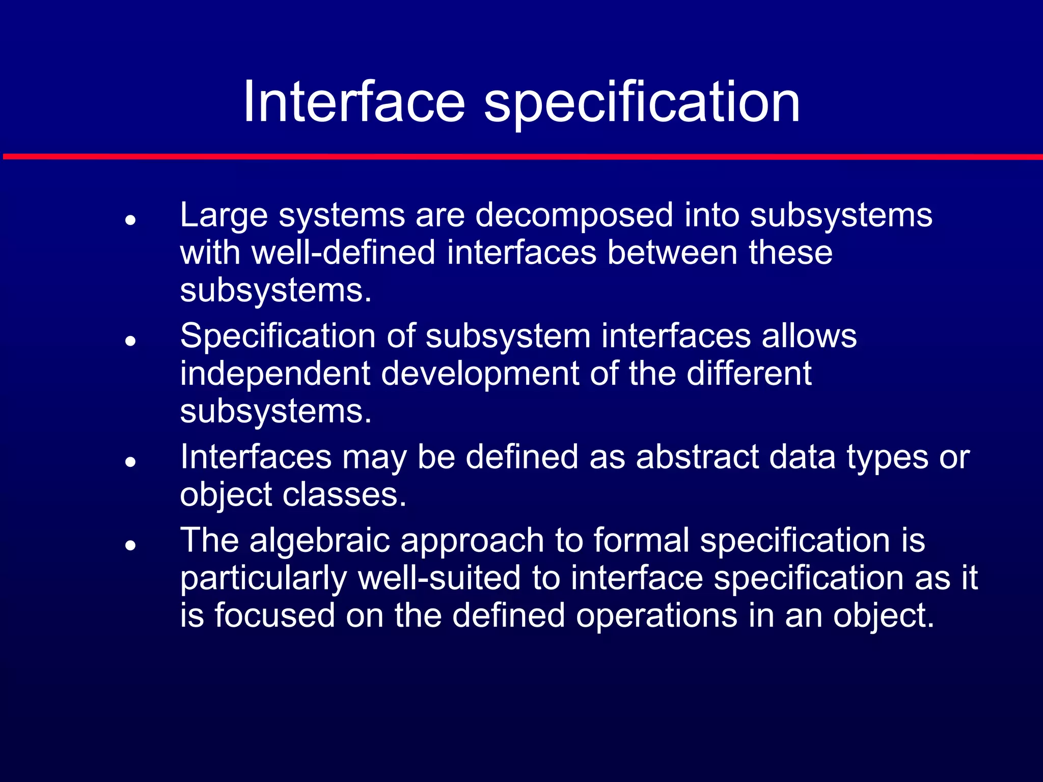 Formal Specifications in Formal Methods | PPT