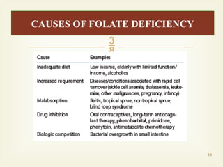 Lecture 3 Folate and B12 metabolasm and Megaloblastic anemia-1.pptx