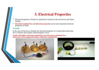 Physical Properties of different food materials | PDF