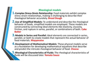 Physical Properties of different food materials | PDF