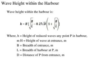 Lecture 3 harbour planning | PPTX