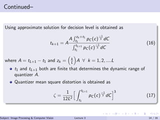 Lecture 3 image sampling and quantization | PDF
