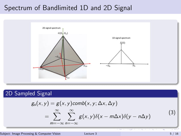 Lecture 3 image sampling and quantization | PDF