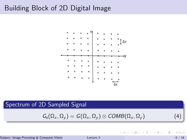 Lecture 3 image sampling and quantization | PDF