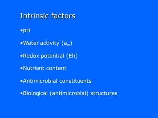 Lecture 3 intrinsic and extrinsic factors | PDF