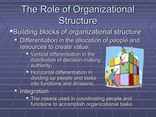 Lecture 3 intro to organizational design | PPT