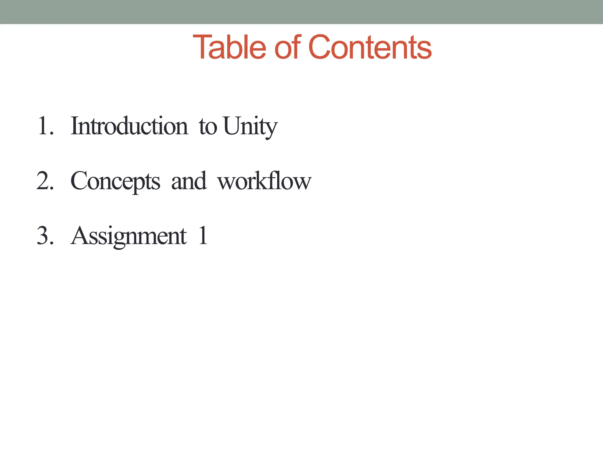 Game Development with Unity3D (Game Development lecture 3) | PPT | Free Download