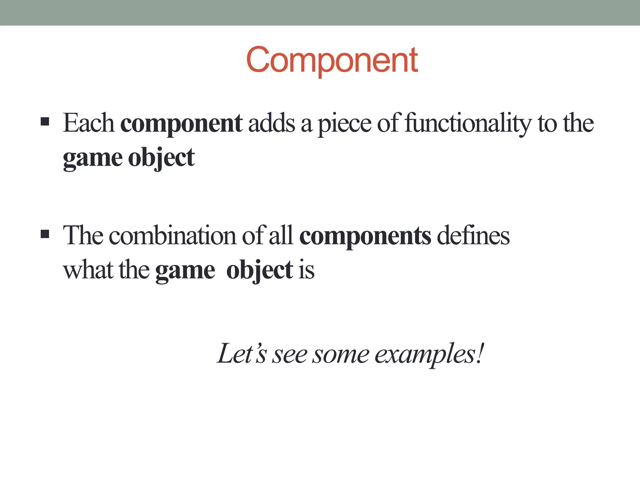 Game Development with Unity3D (Game Development lecture 3) | PPT | Free ...
