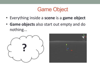 Game Development with Unity3D (Game Development lecture 3) | PPT | Free ...