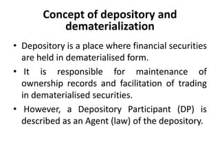 Lecture 3 Investment Basics Stock Exchange_ Depository.ppt