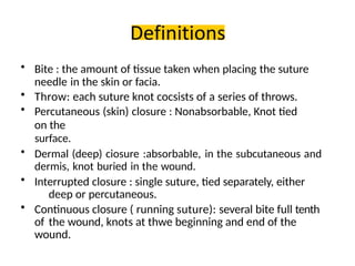 Lecture 3 Lacerations and suture technique.pptx