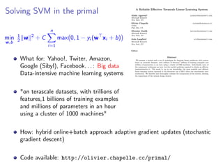 Lecture3 linear svm_with_slack | PDF