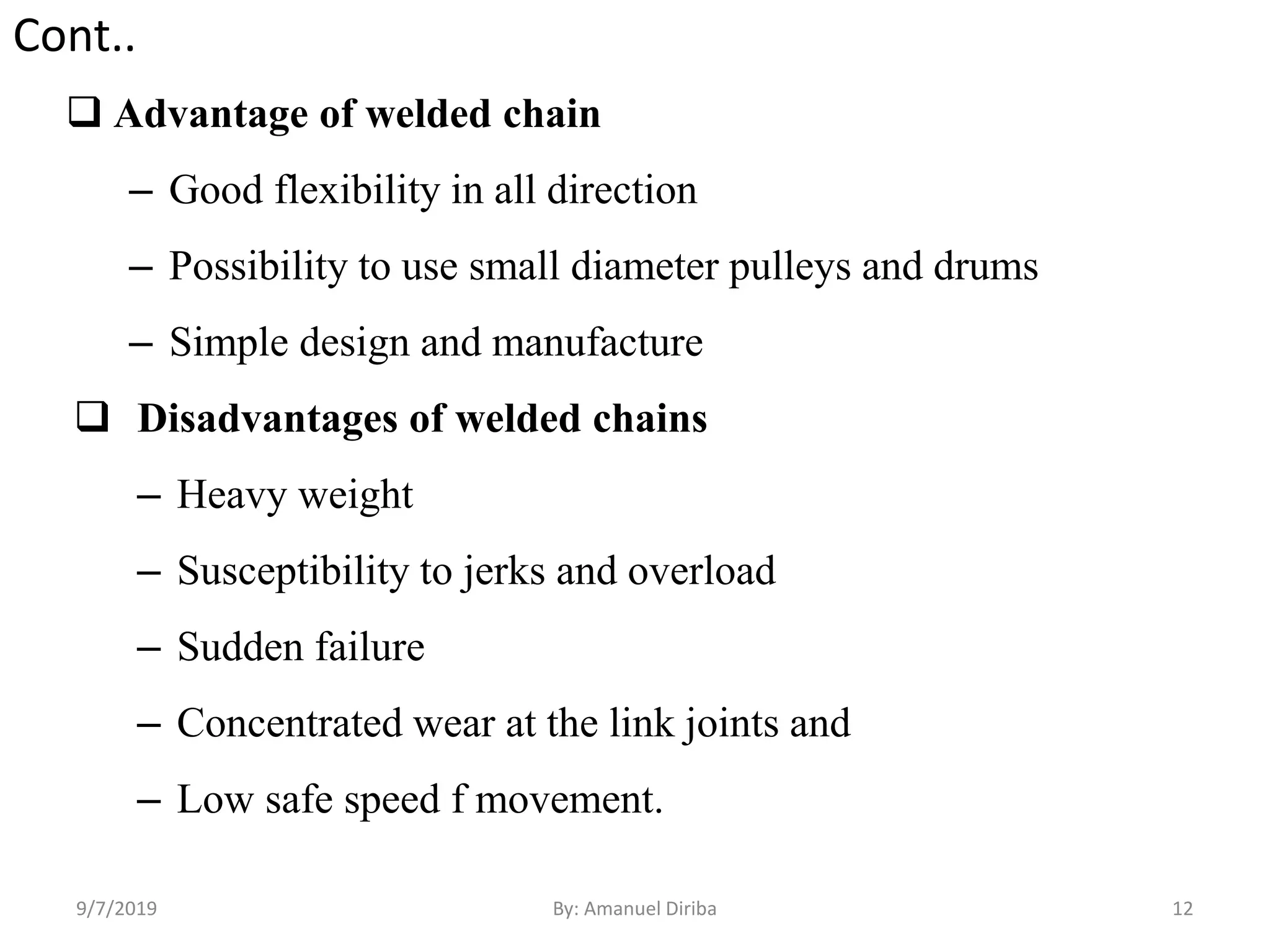 Lecture 3 Material Handling Equipment (Hoisting Equipment) | PPTX