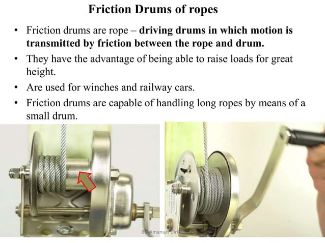 Lecture 3 Material Handling Equipment (Hoisting Equipment) | PPTX