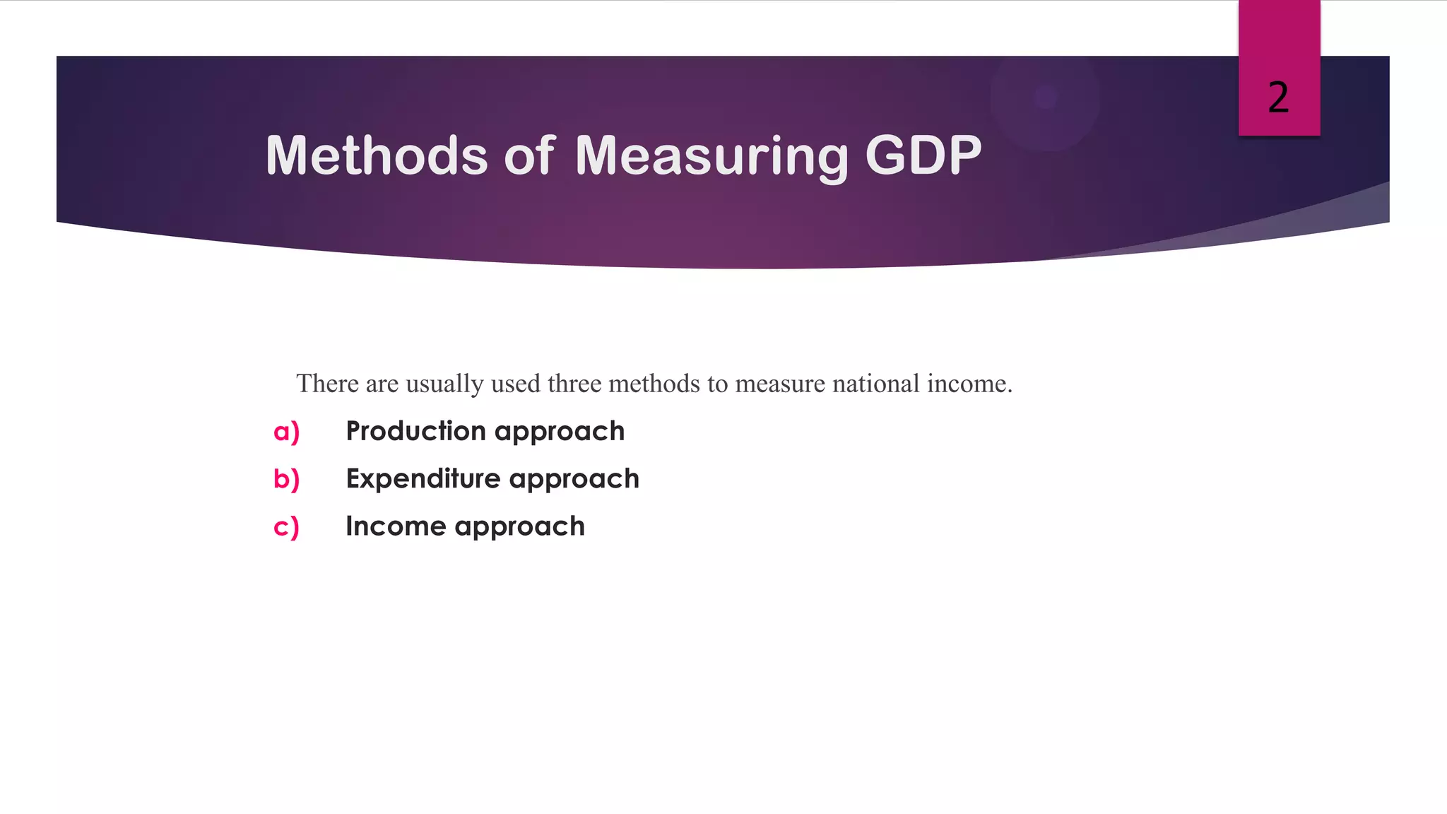 Lecture 3 meaurment of gdp and precautions | PDF