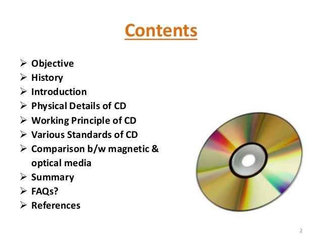 CD and its standards