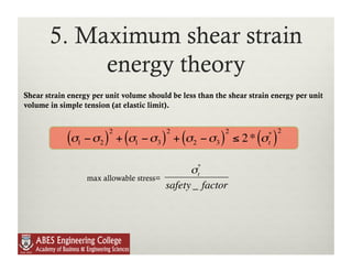 Lecture 3 mohr’s circle and theory of failure | PDF