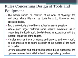 Lecture 3 motion economy work study | PPTX
