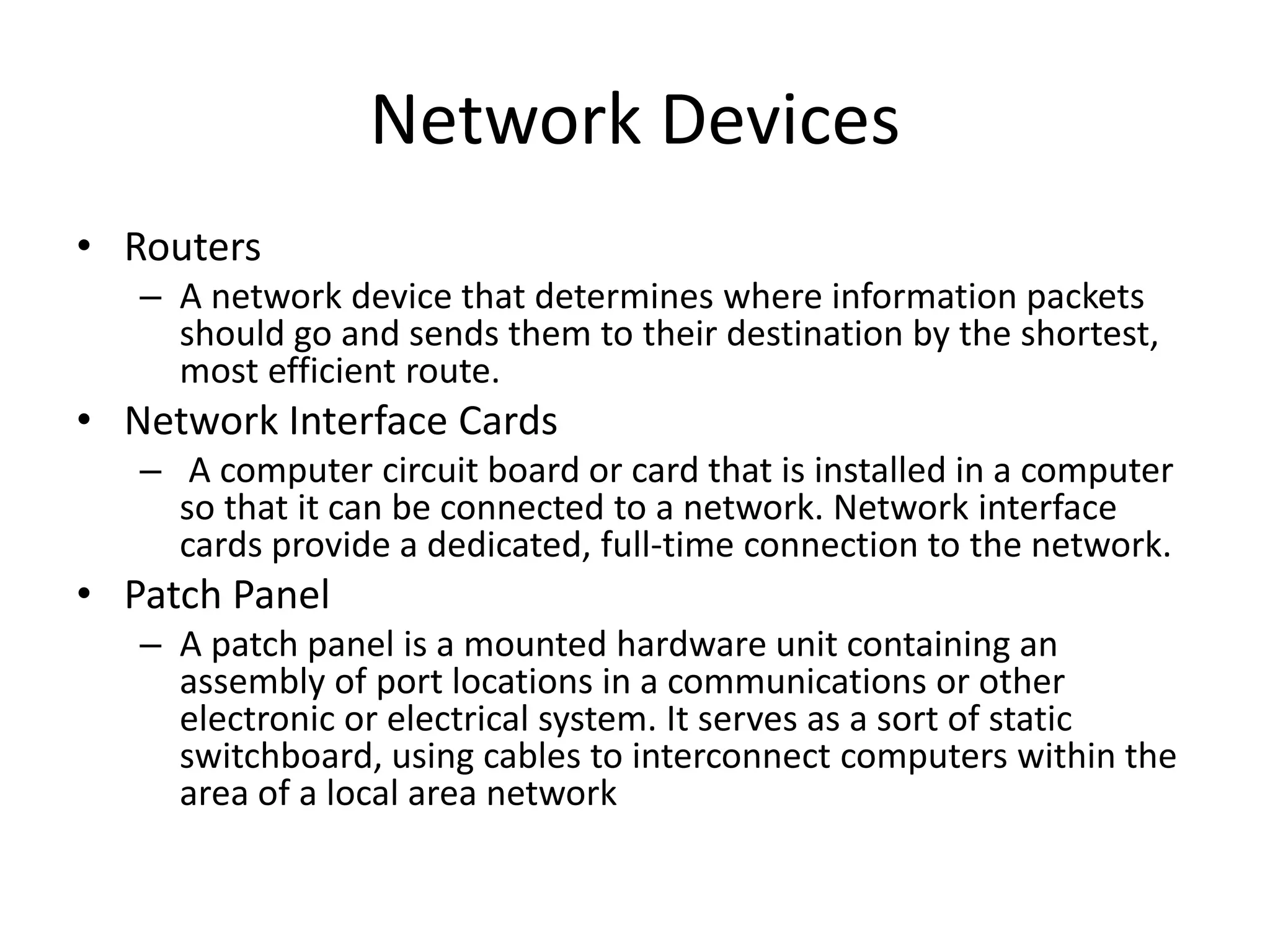 Lecture 3 network communication media and devices | PPTX