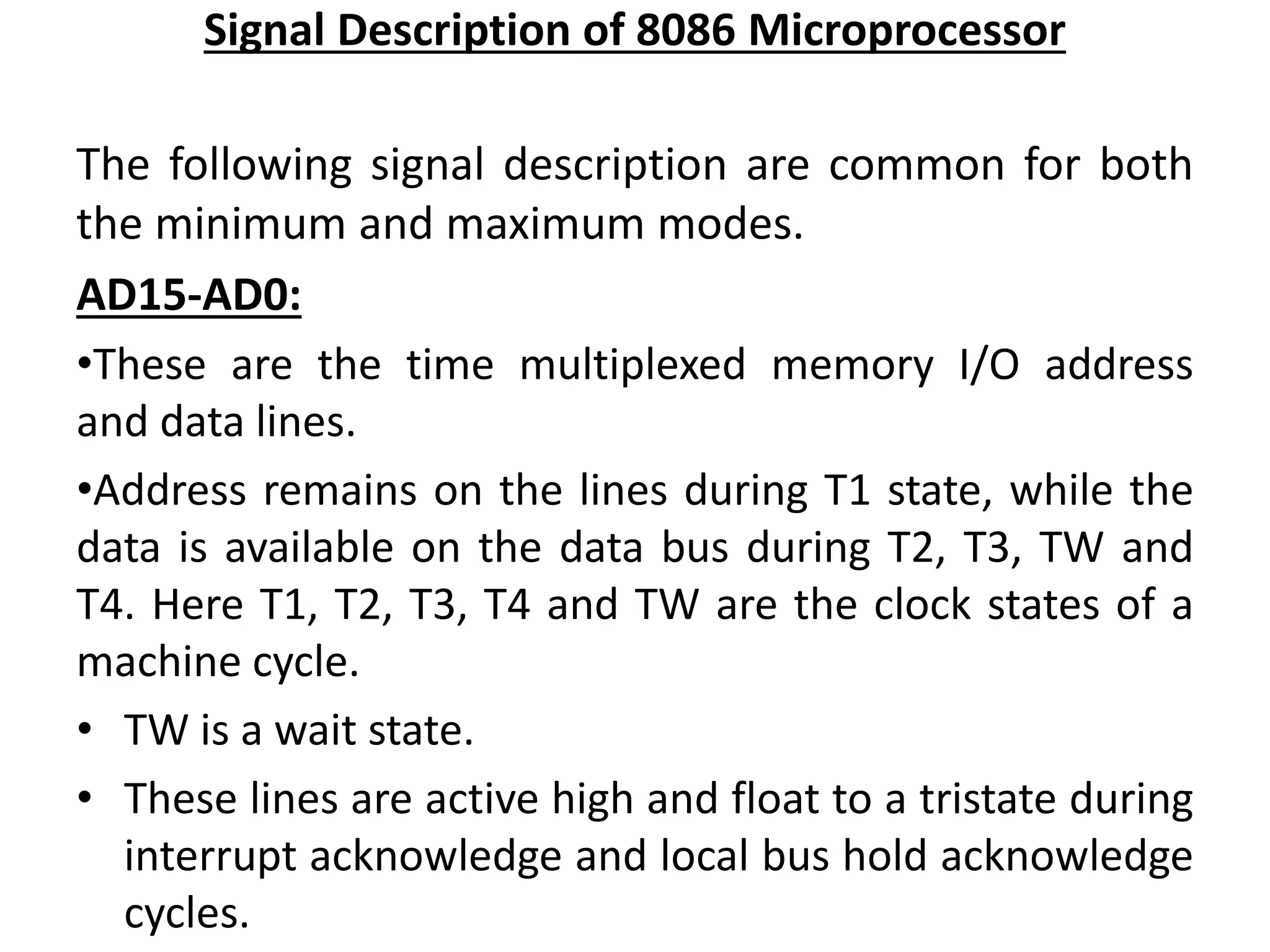introduction to Architecture of 8086 and it's application | PPTX ...