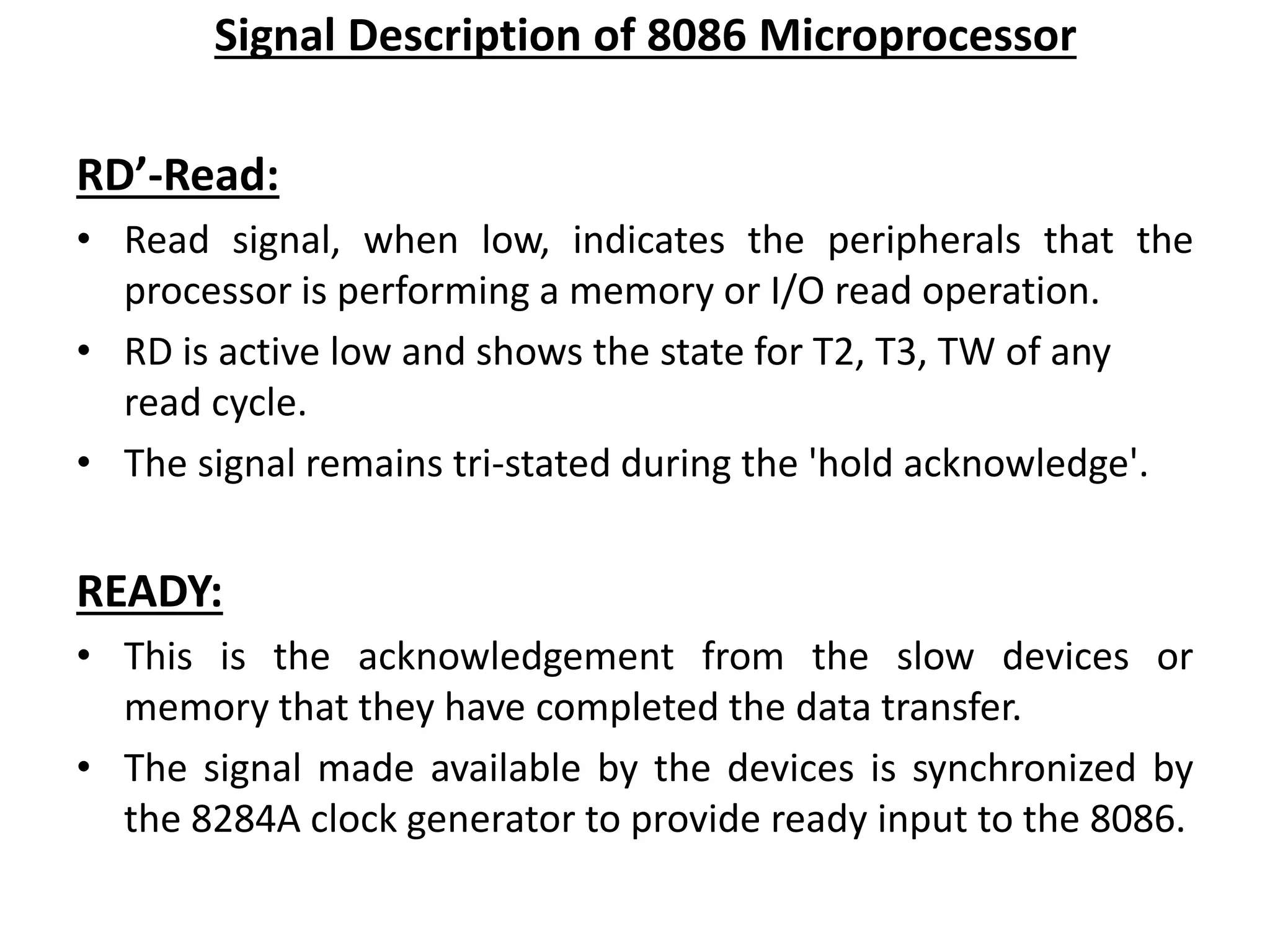 introduction to Architecture of 8086 and it's application | PPTX ...