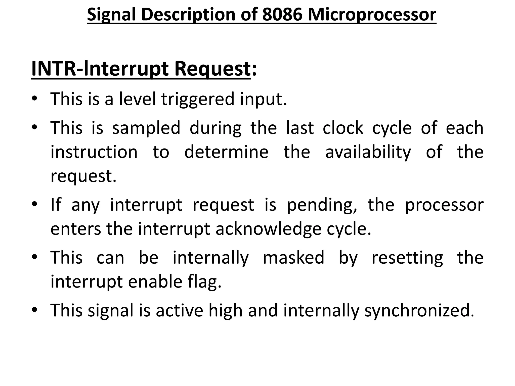 introduction to Architecture of 8086 and it's application | PPTX
