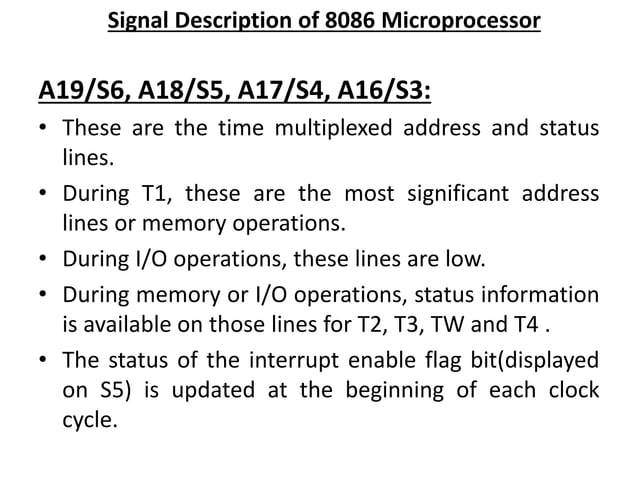 introduction to Architecture of 8086 and it's application | PPTX ...