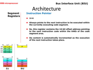 introduction to Architecture of 8086 and it's application | PPT
