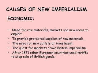 Lecture 3 new imperialism 2013 | PPTX