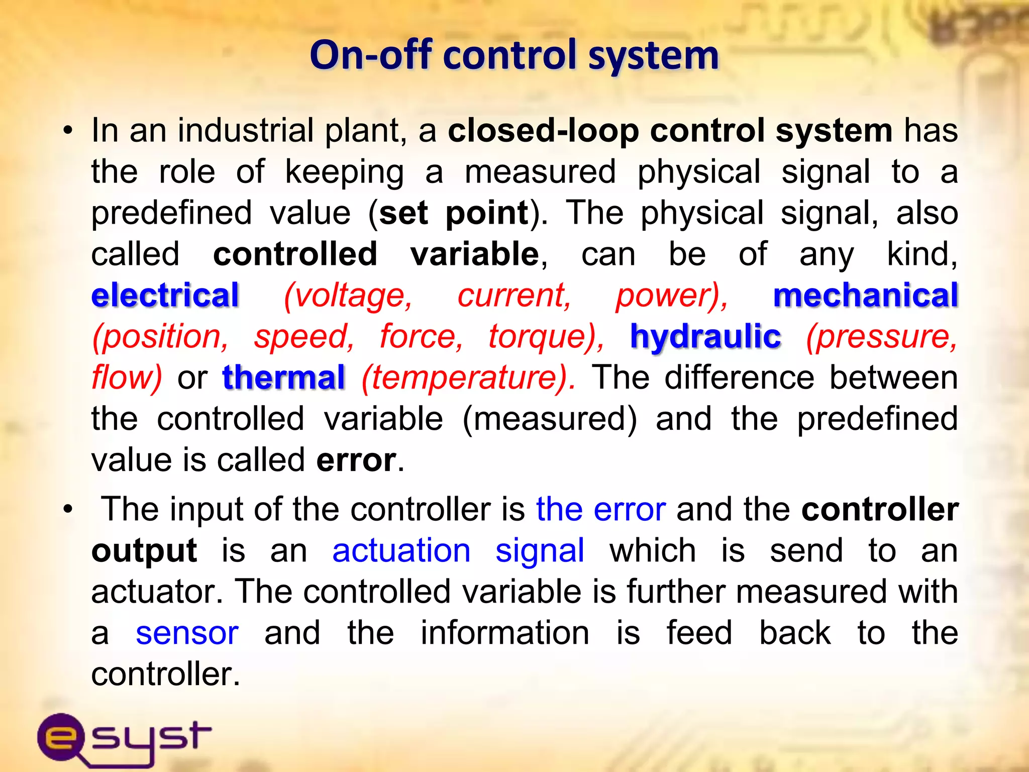 LECTURE 3_On-off_Control Systems Engineering_MEB 4101.pptx