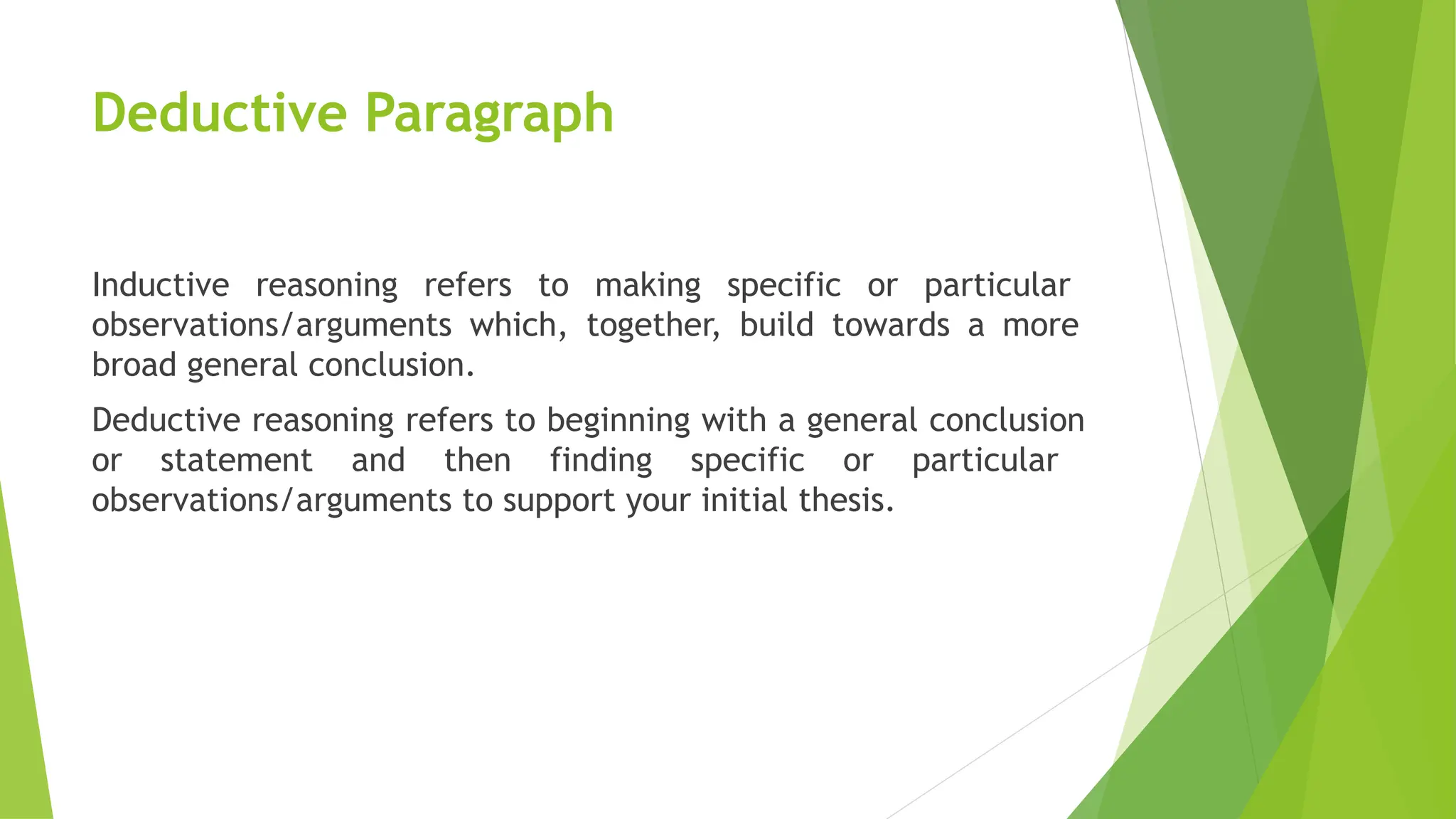 LECTURE 3 Paragraph writing.pptx group presentation | PPT