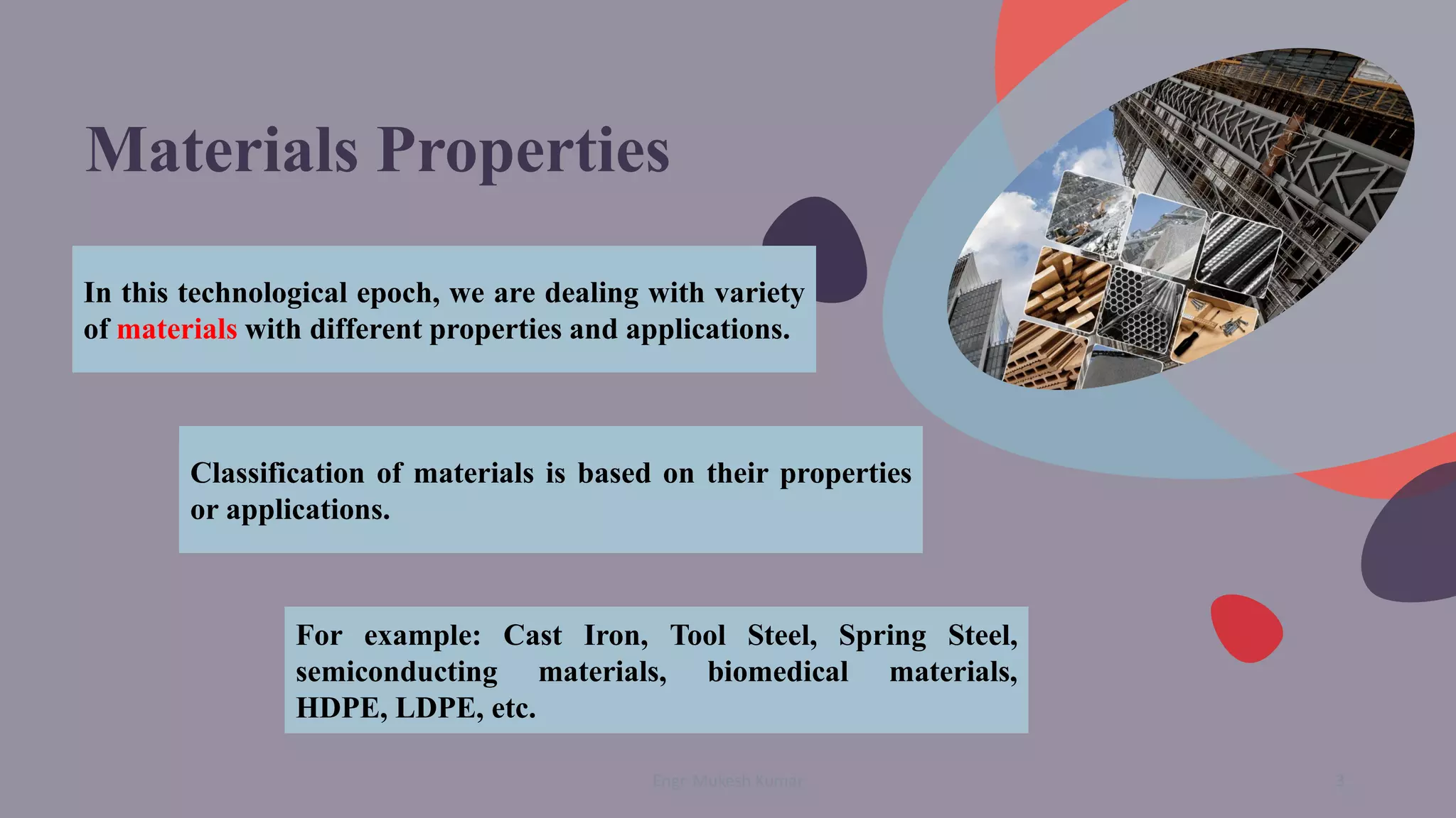 Lecture 3 physical properties of materials | PDF