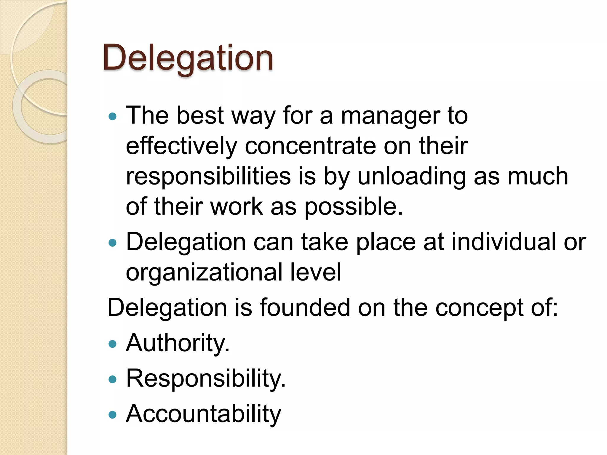 Health service Planning, Team work, Delegation and Motivation in ...