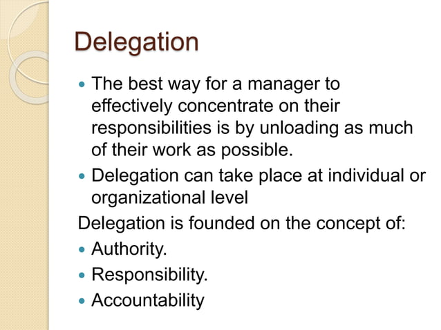 Health service Planning, Team work, Delegation and Motivation in ...