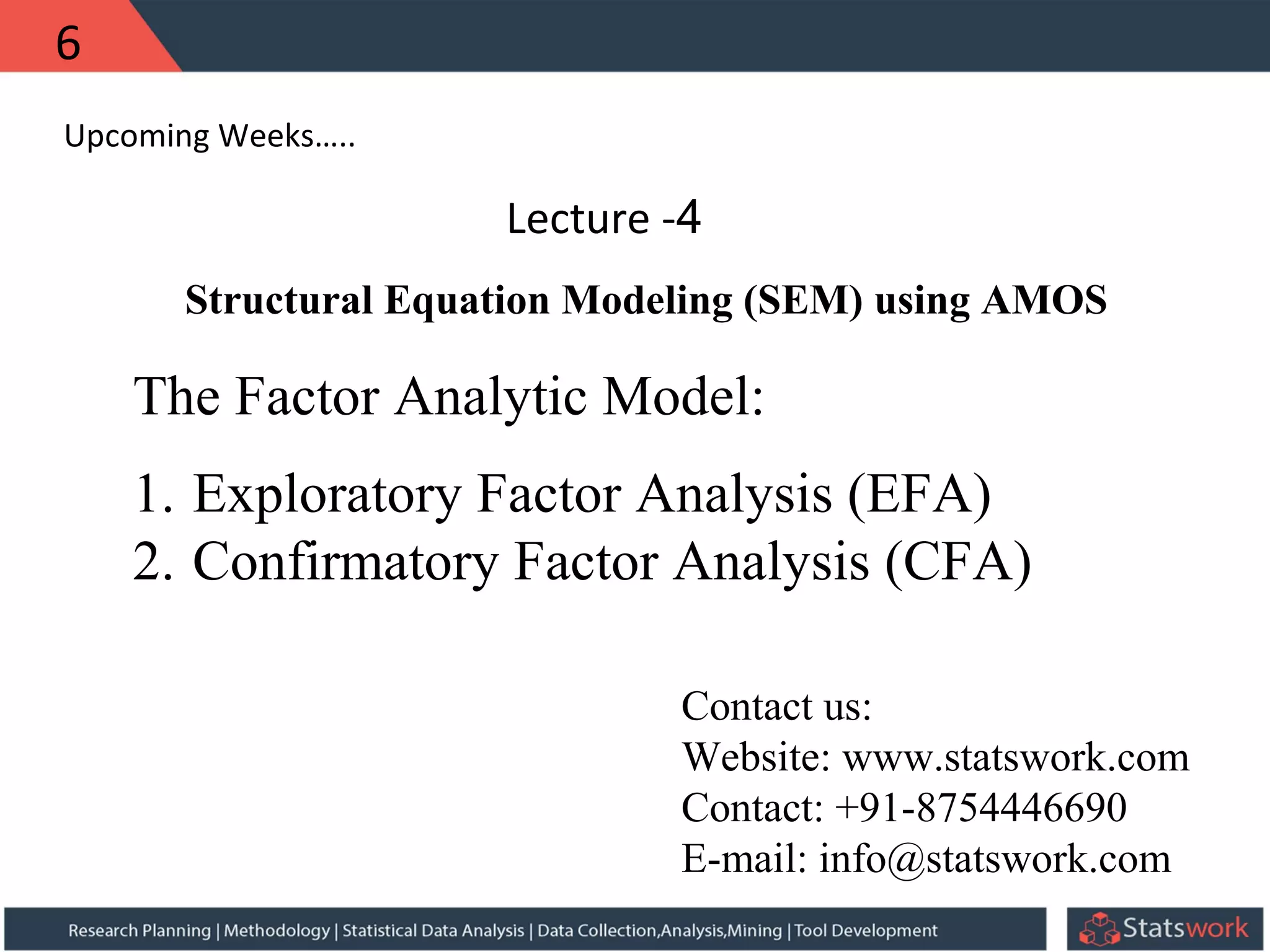 Exogenous and Endogenous Latent Variables in SEM analysis | statswork.com